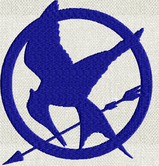 Mocking jay arrow Embroidery Design - Font not included - EMBROIDERY D ...
